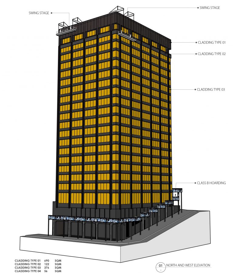 Sydney Olympic Park Combustible Cladding Replacement Works