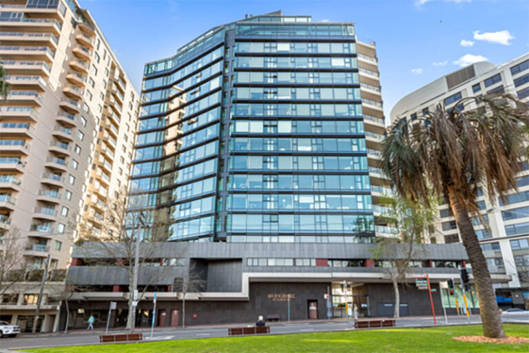 Cladding Works Progressing, at 80 Alfred St, Milsons Point